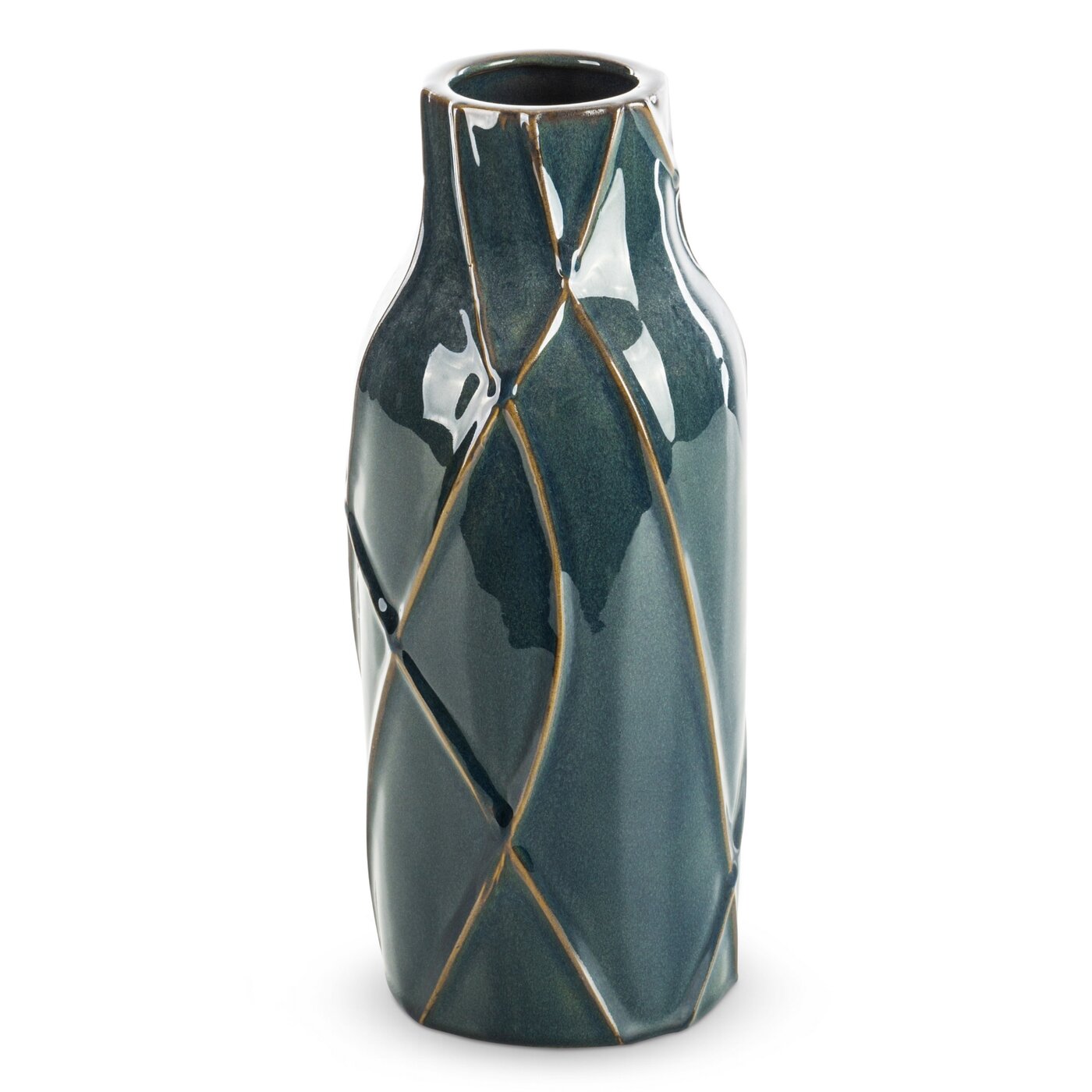 Wazon ceramiczny TEO z nowoczesnym wypukłym wzorem (403063) - sklep ...